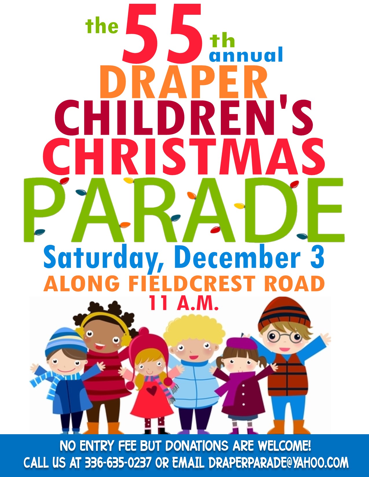 55th Annual Draper Children's Christmas Parade - Explore Eden NC